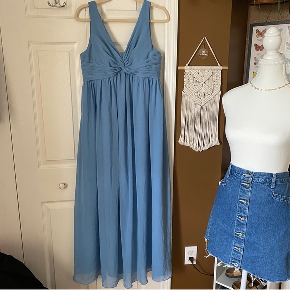 Azazie | Dresses | Azazie Blue Formal Dress Perfect For A Spring ...